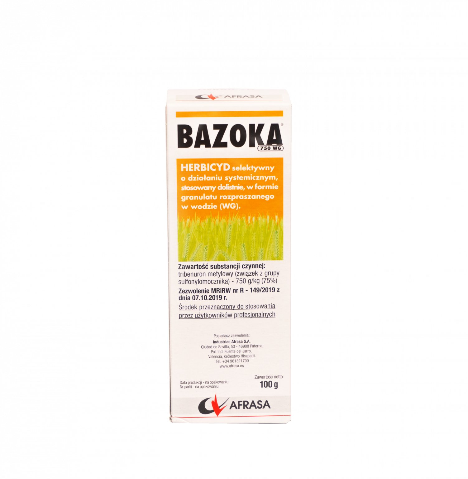 BAZOKA 750 WG - Agrochest